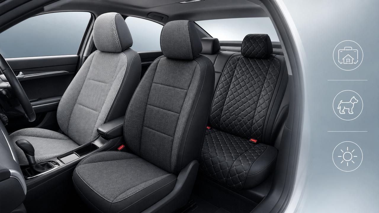 Car Seat Covers for Daily Use, Pets, and Hot Weather